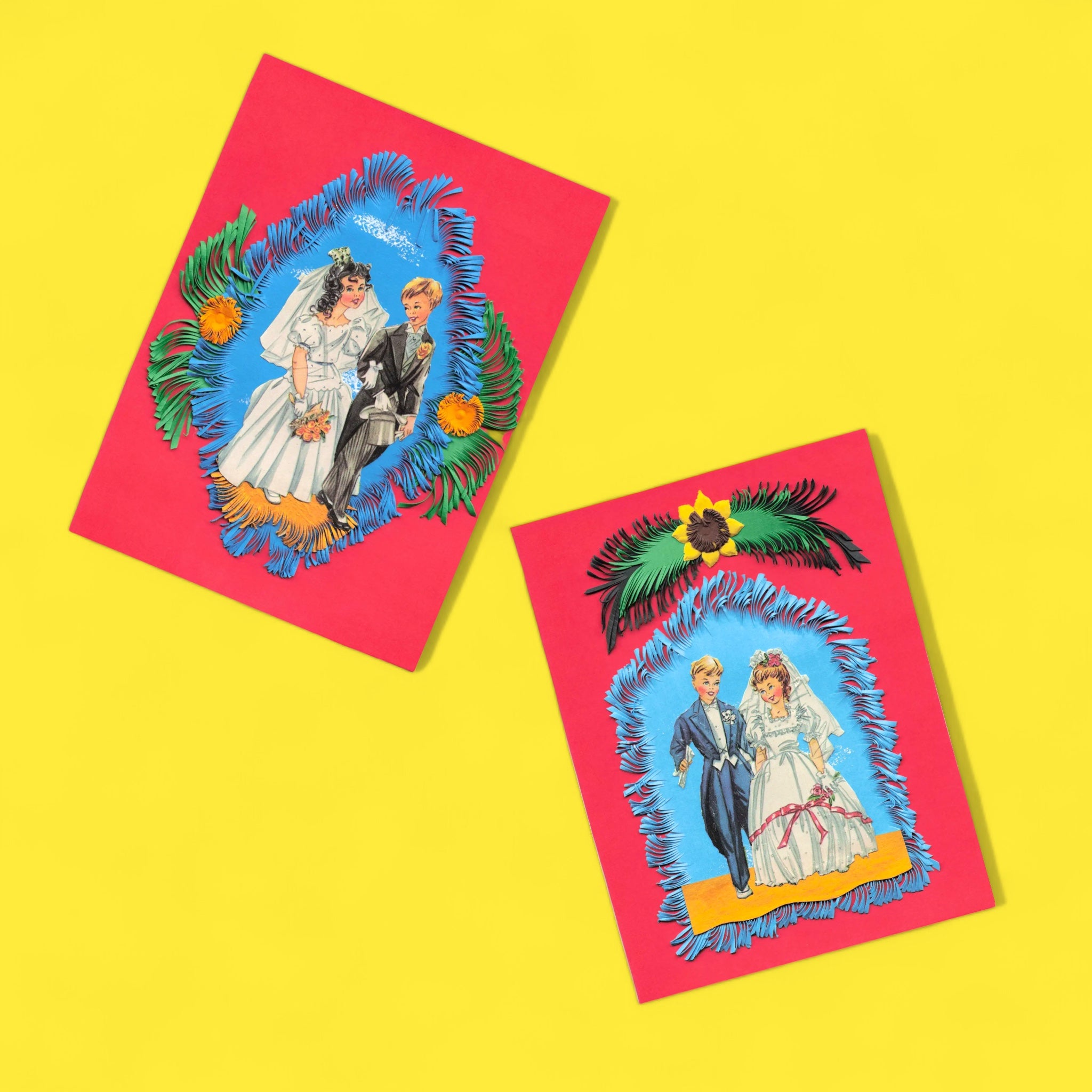 Mexican Papercut Wedding Card | Hella Kitsch