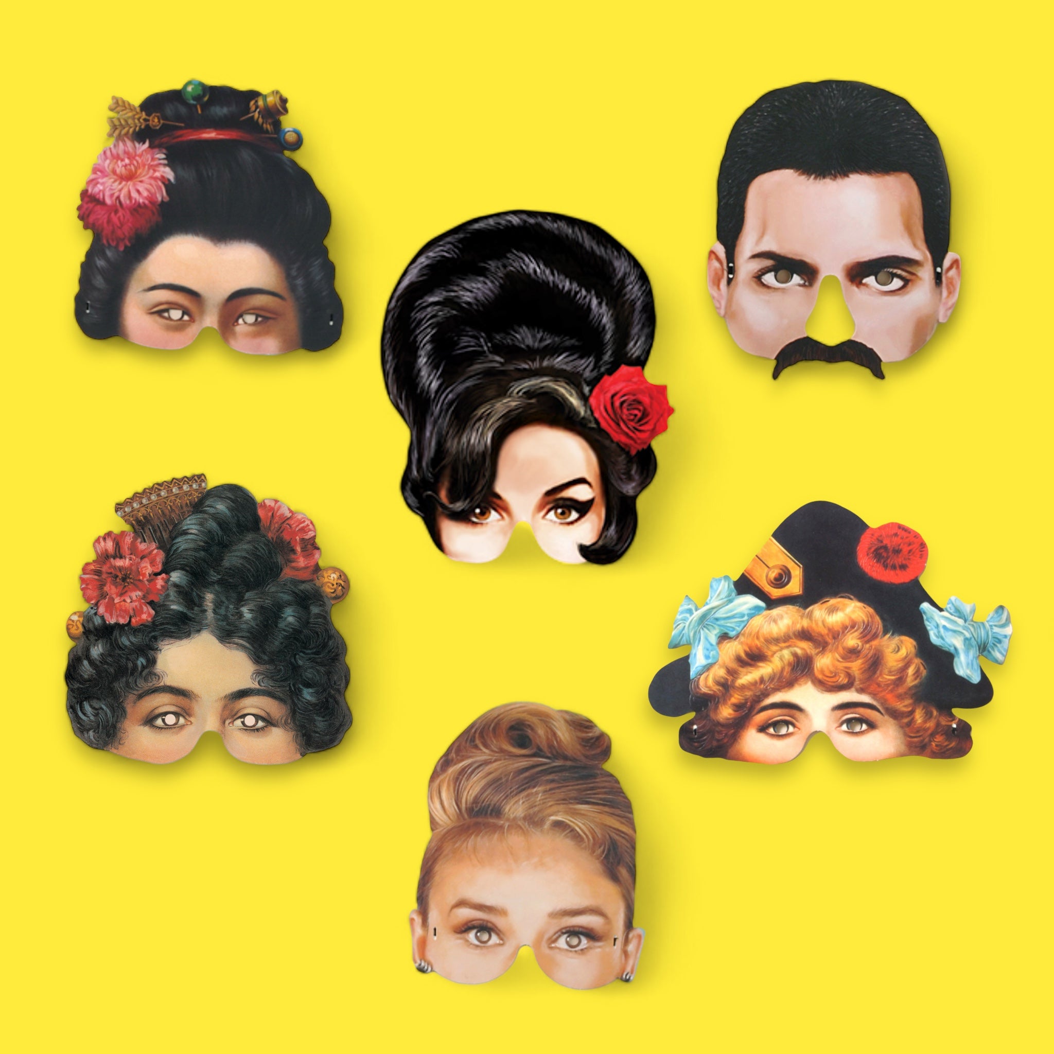 Victorian Style Paper Masks | Hella Kitsch