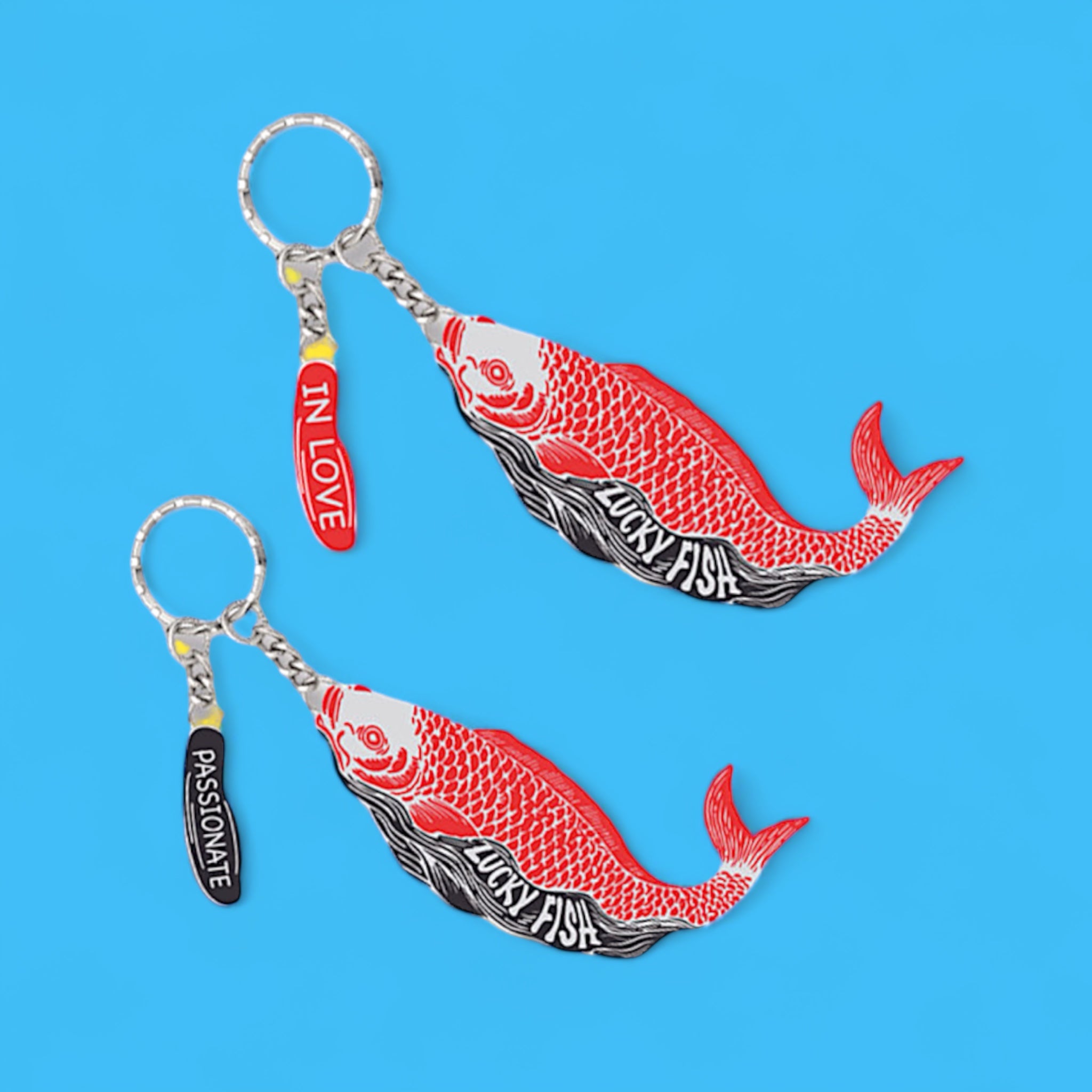 Lucky Fish Keychain | Hella Kitsch