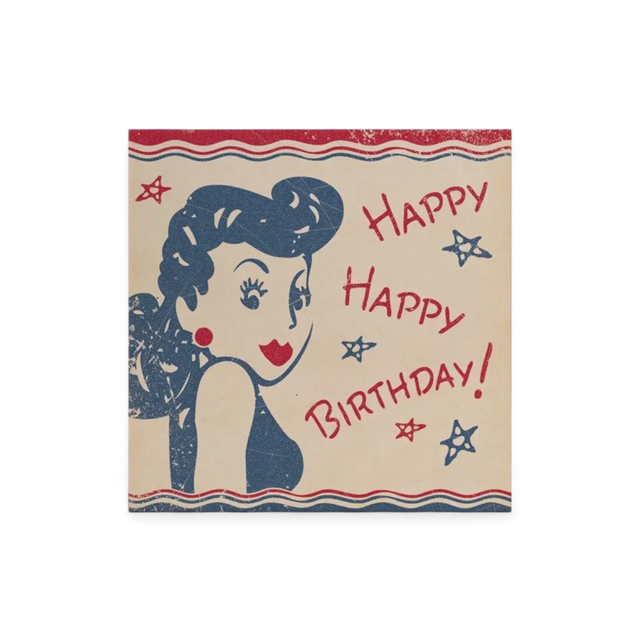 Happy Happy Birthday- Greeting Card | Hella Kitsch