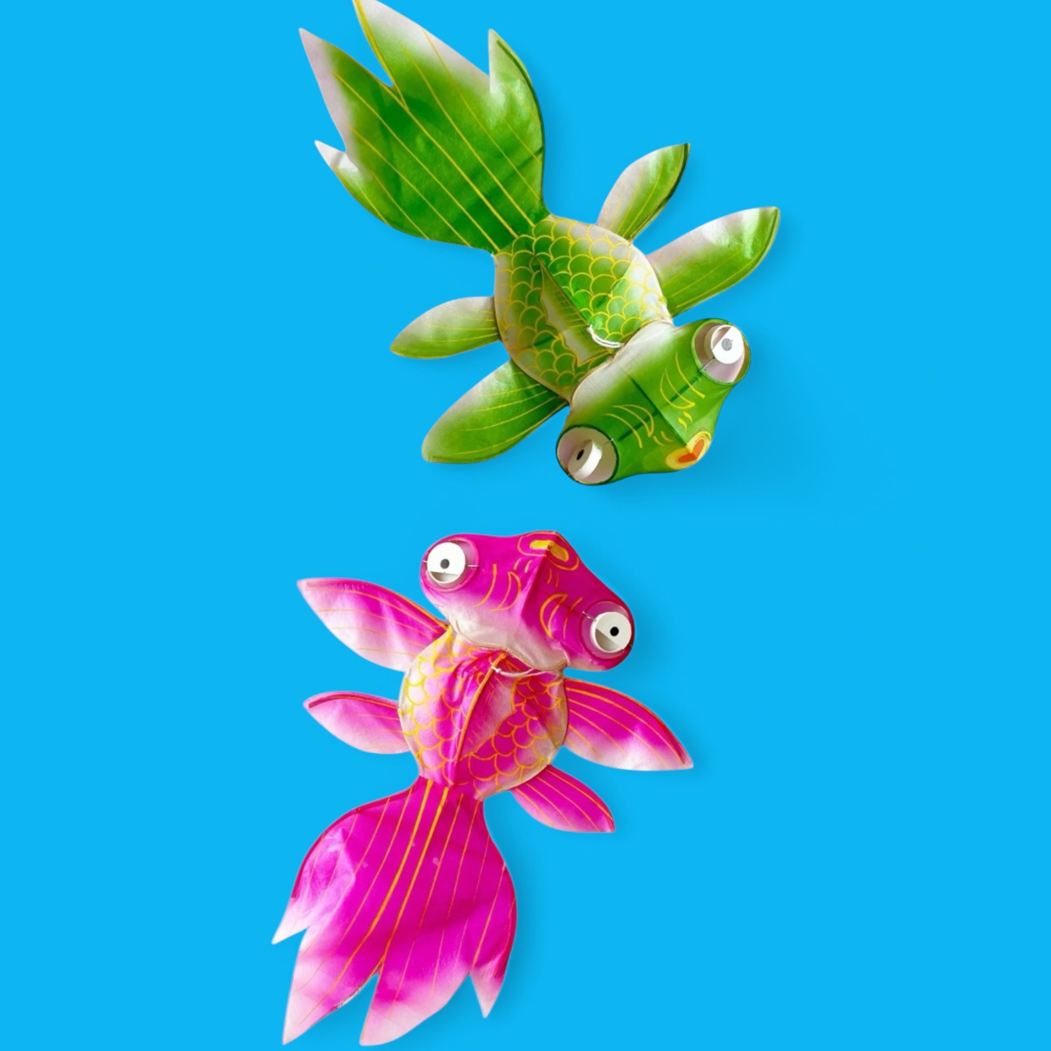 Hand-painted Silk Koi Kite | Hella Kitsch