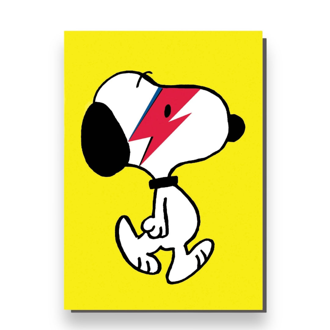 Snoopy Flash - Greeting Card – Hella Kitsch