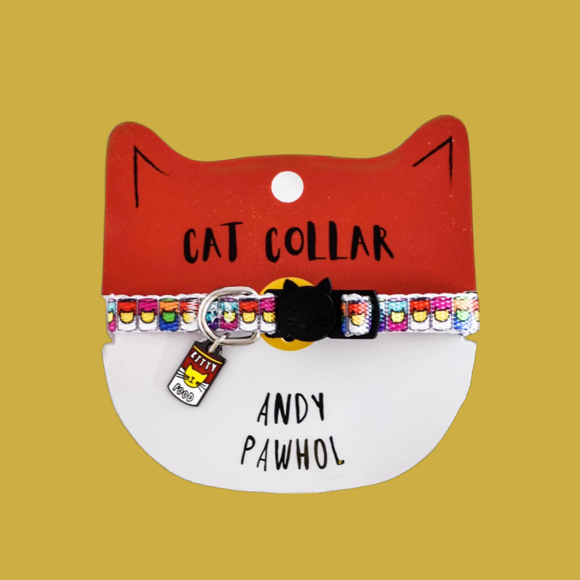 Andy Pawhol Artist Cat Collar – Hella Kitsch
